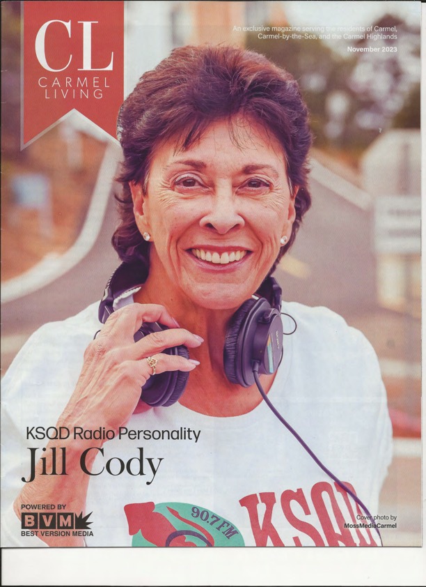 Jill Cody and K-Squid Featured in Carmel Living | ksqd.org